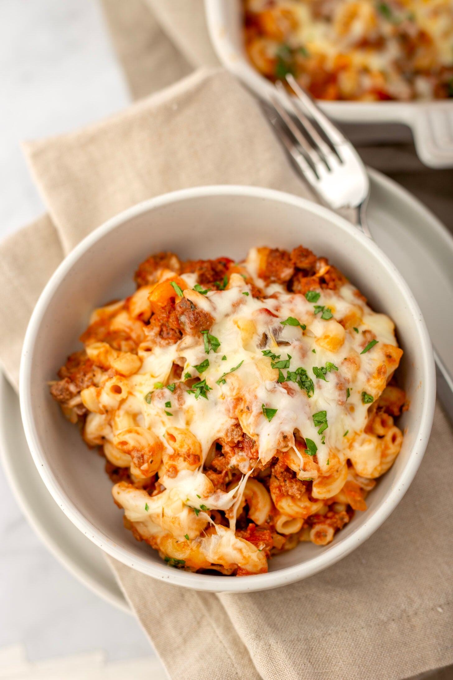 Cheesy Baked Goulash - Krystel's Cooking