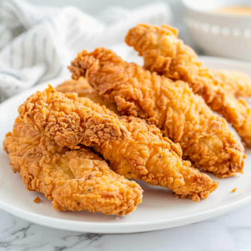 Extra Crispy Fried Chicken Tenders - Krystel's Cooking