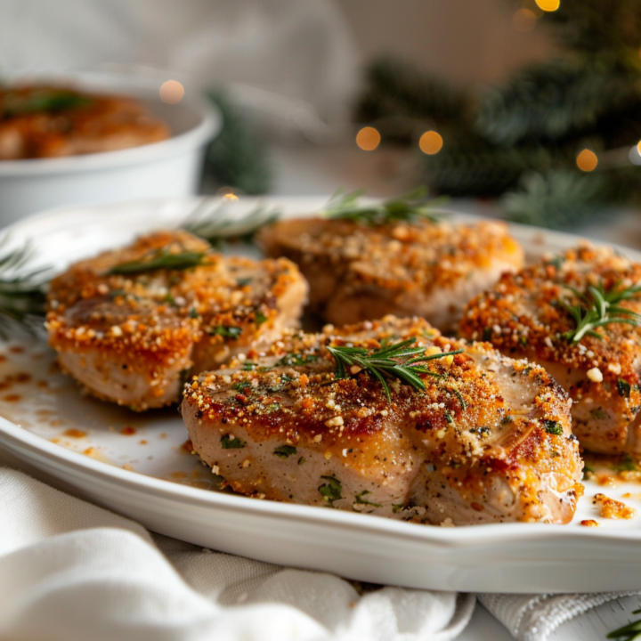Parmesan Crusted Pork Chops - Krystel's Cooking