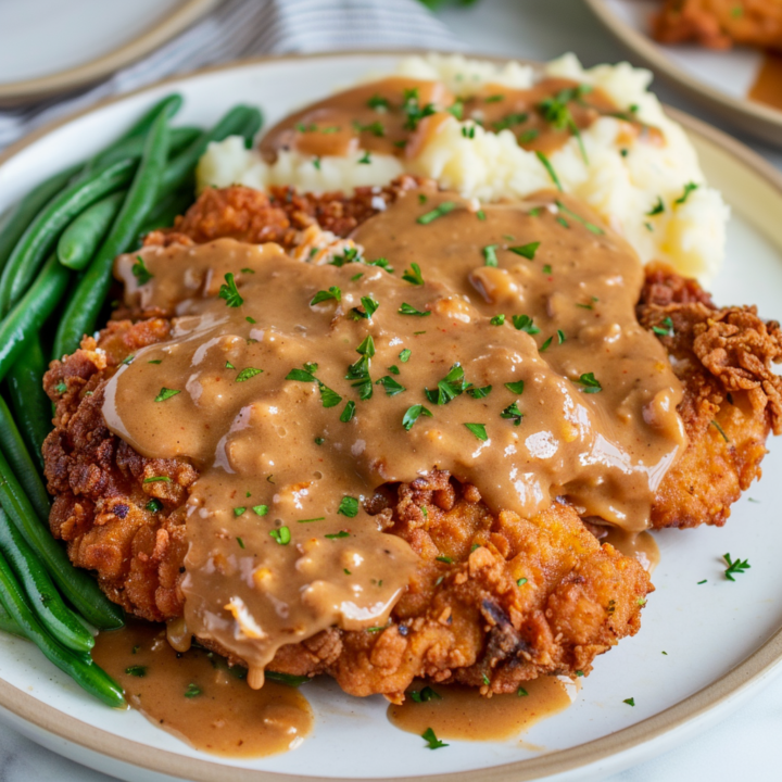Texas Roadhouse Chicken Fried Steak Recipe - Krystel's Cooking