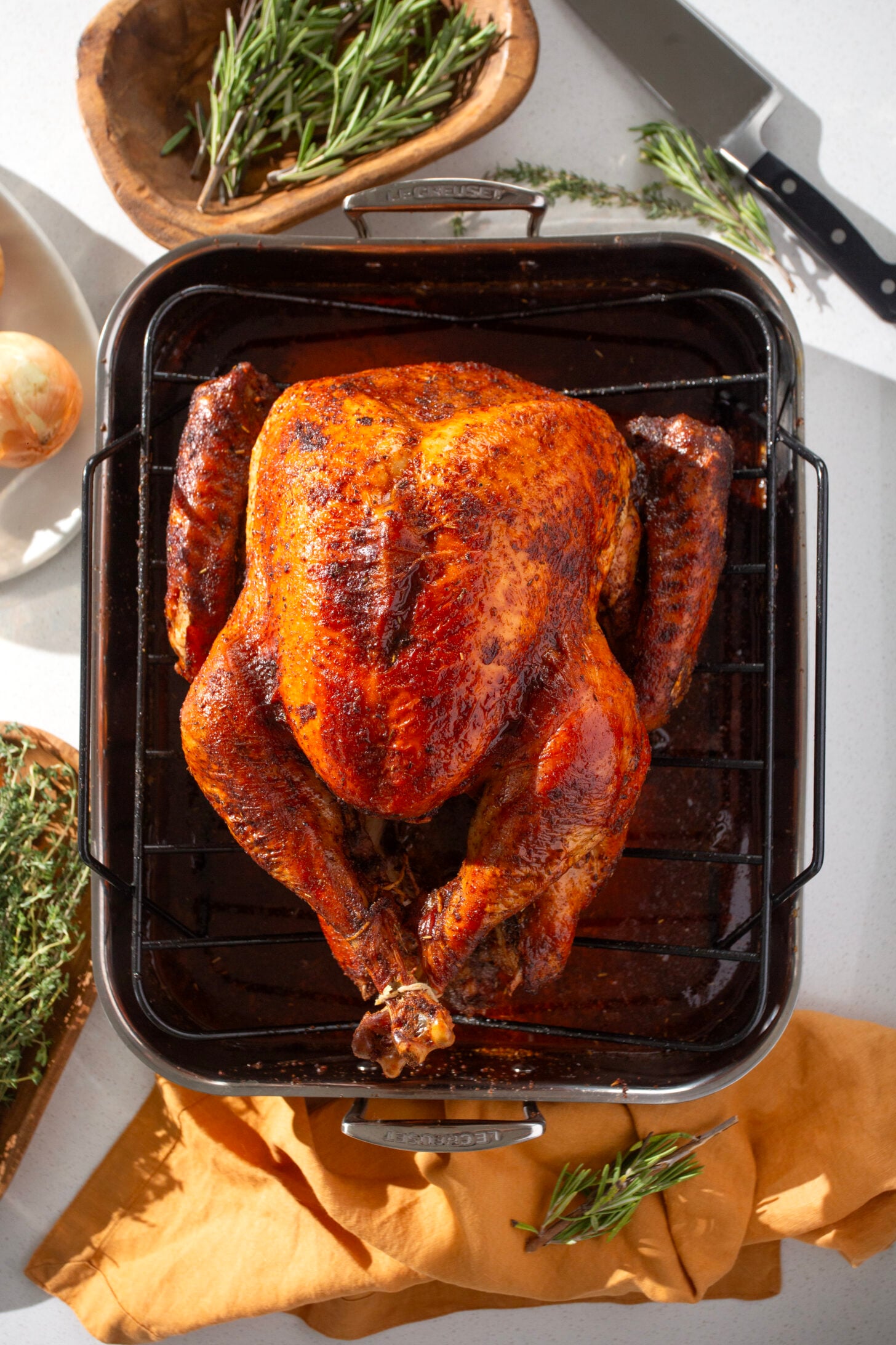Whole Roasted Turkey - Krystel's Cooking