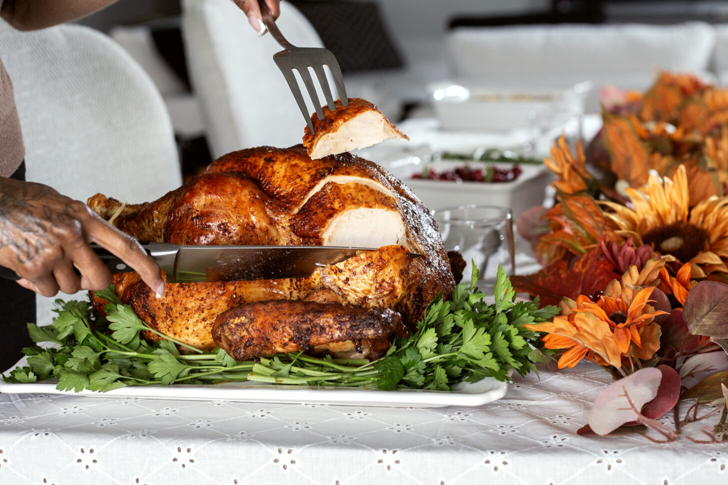 Whole Roasted Turkey - Krystel's Cooking