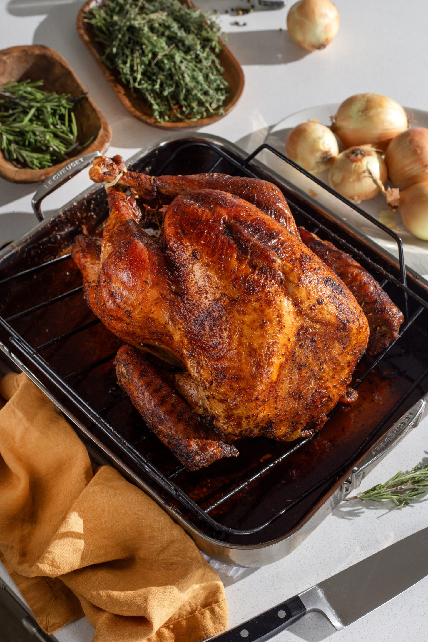 Whole Roasted Turkey - Krystel's Cooking