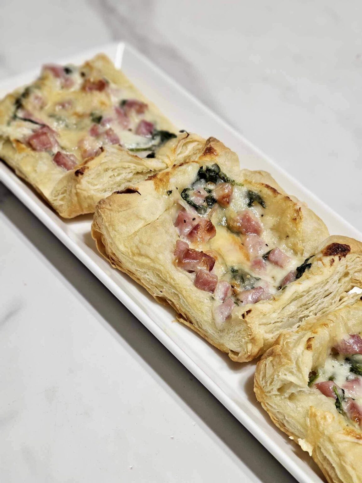Ham and Cheese Puff Pastry - Krystel's Cooking