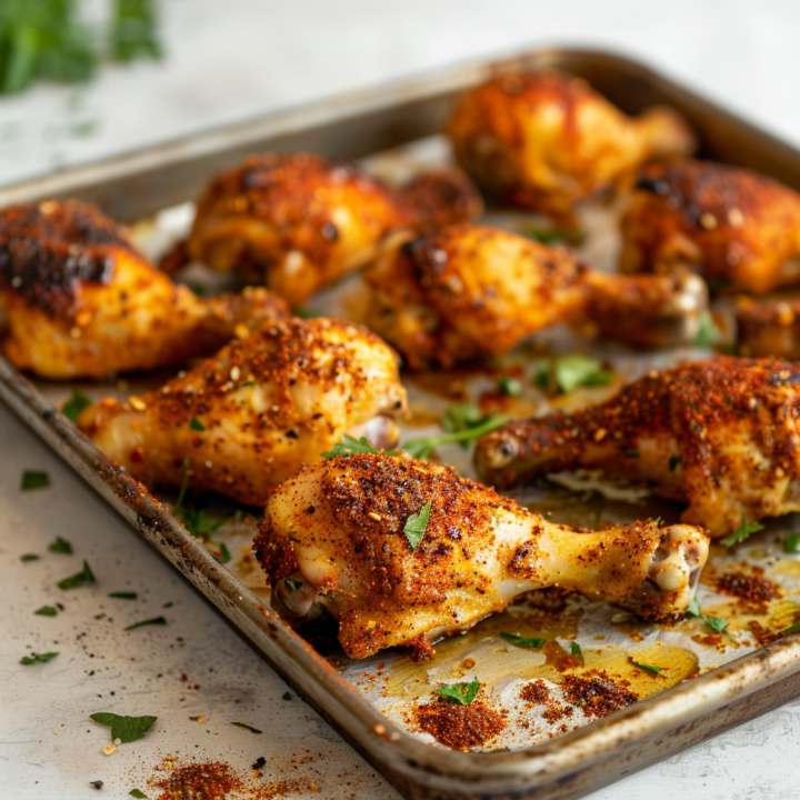 Easy Crispy Oven Baked Chicken Legs - Krystel's Cooking