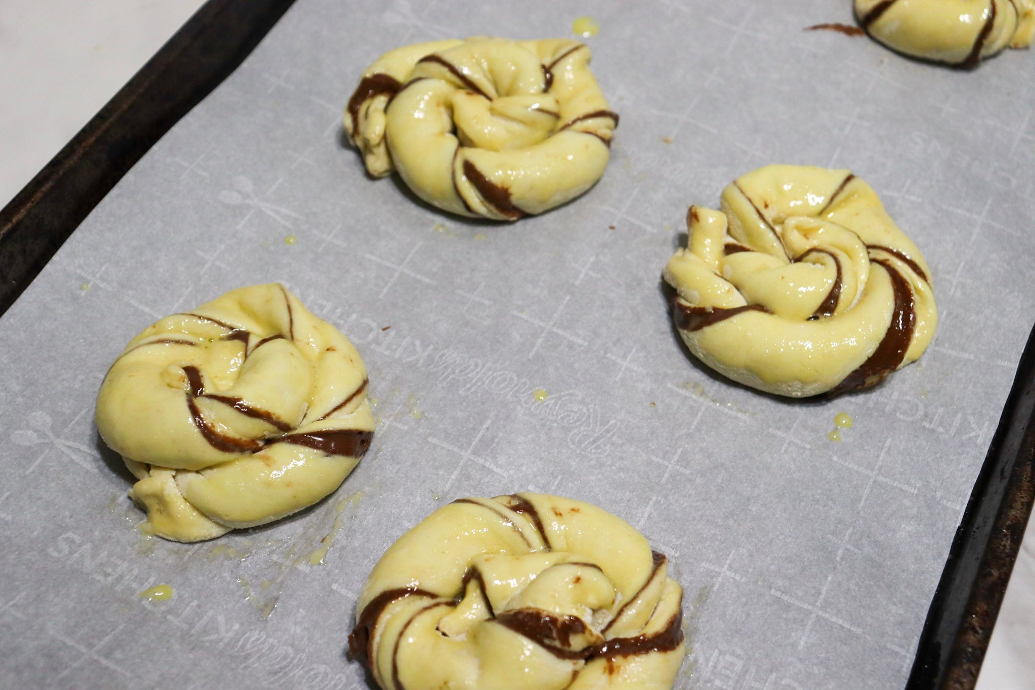 Nutella Puff Pastries - Krystel's Cooking