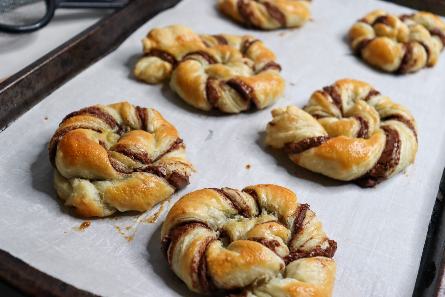 Nutella Puff Pastries - Krystel's Cooking