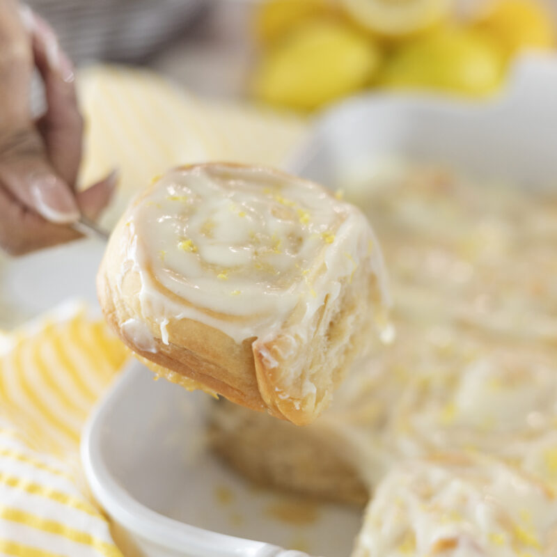 The Best Lemon Rolls - Krystel's Cooking