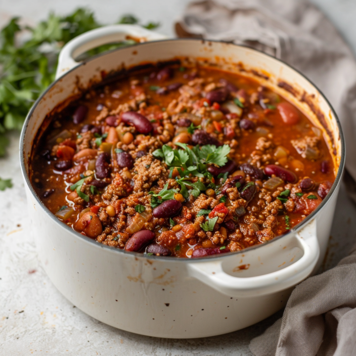 The Best Homemade Stovetop Chili - Krystel's Cooking