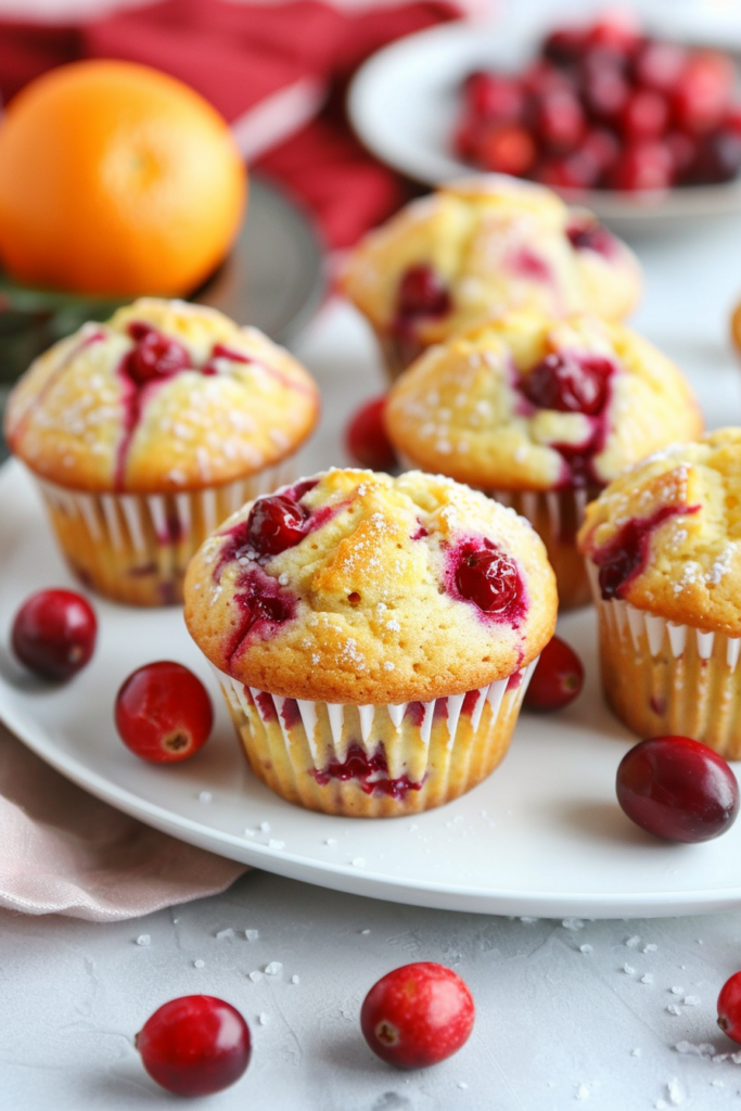 Easy Cranberry Orange Muffins - Krystel's Cooking