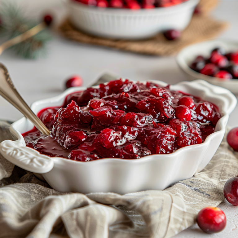 Easy Homemade Cranberry Sauce: Cranberry Sauce Rezept Original – YOFR