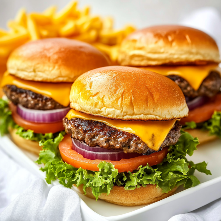 Easy Classic Stovetop Cheeseburger - Krystel's Cooking