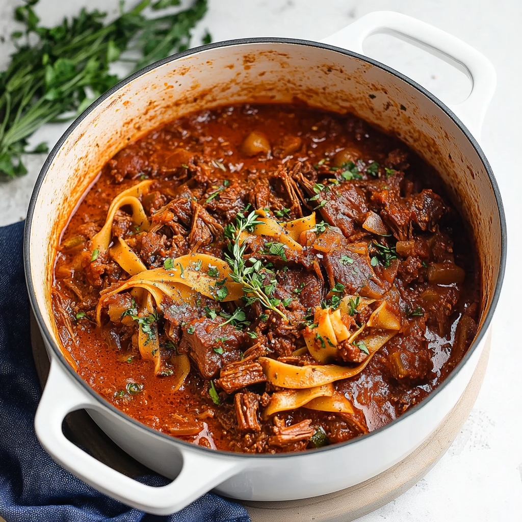 Easy Short Rib Ragu - Krystel's Cooking